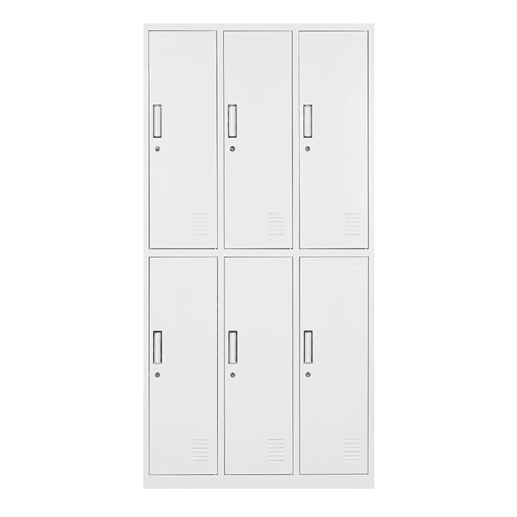Metal 6 Doors Locker - Fubao Office Furniture