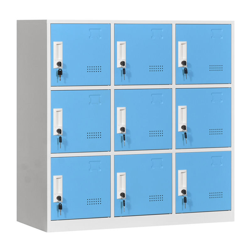 9 Doors Steel School Locker - Fubao Office Furniture