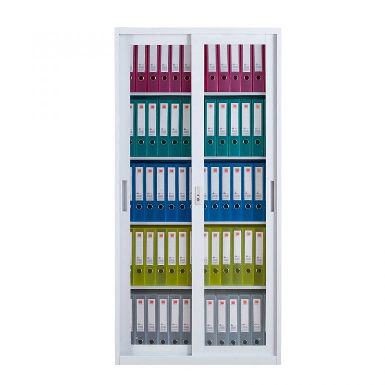 Office Filing Cabinet Glass Sliding Door - Fubao Office Furniture